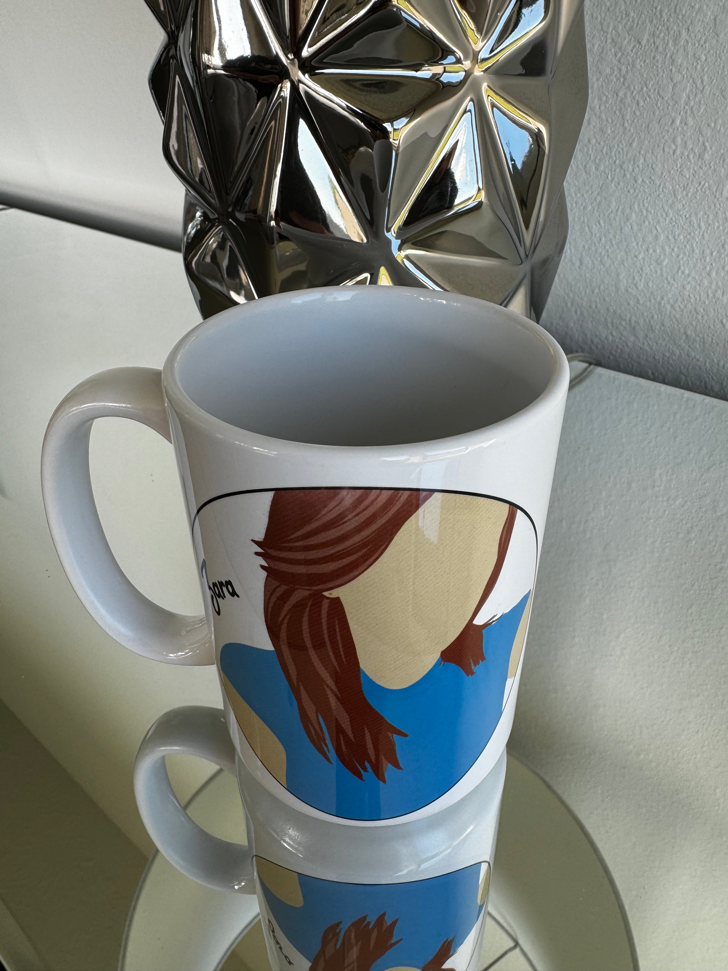 Individual Faceless Portrait Mug – Chu Chu Studio LLC